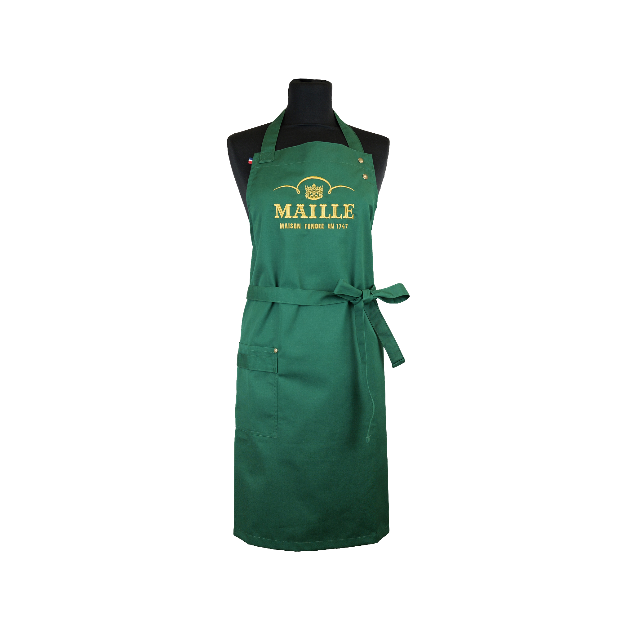 Tablier vert sapin – La Maison Maille