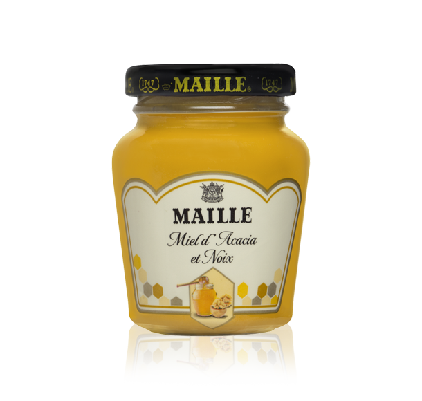 Maille Moutarde Miel d'Acacia et Noix, 108g